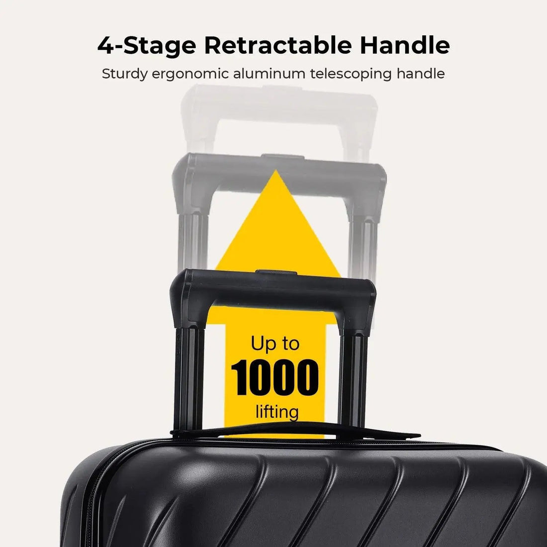 Daren 20 Inch Carry-On Suitcase - Convenient & Durable Luggage – BAGSMART