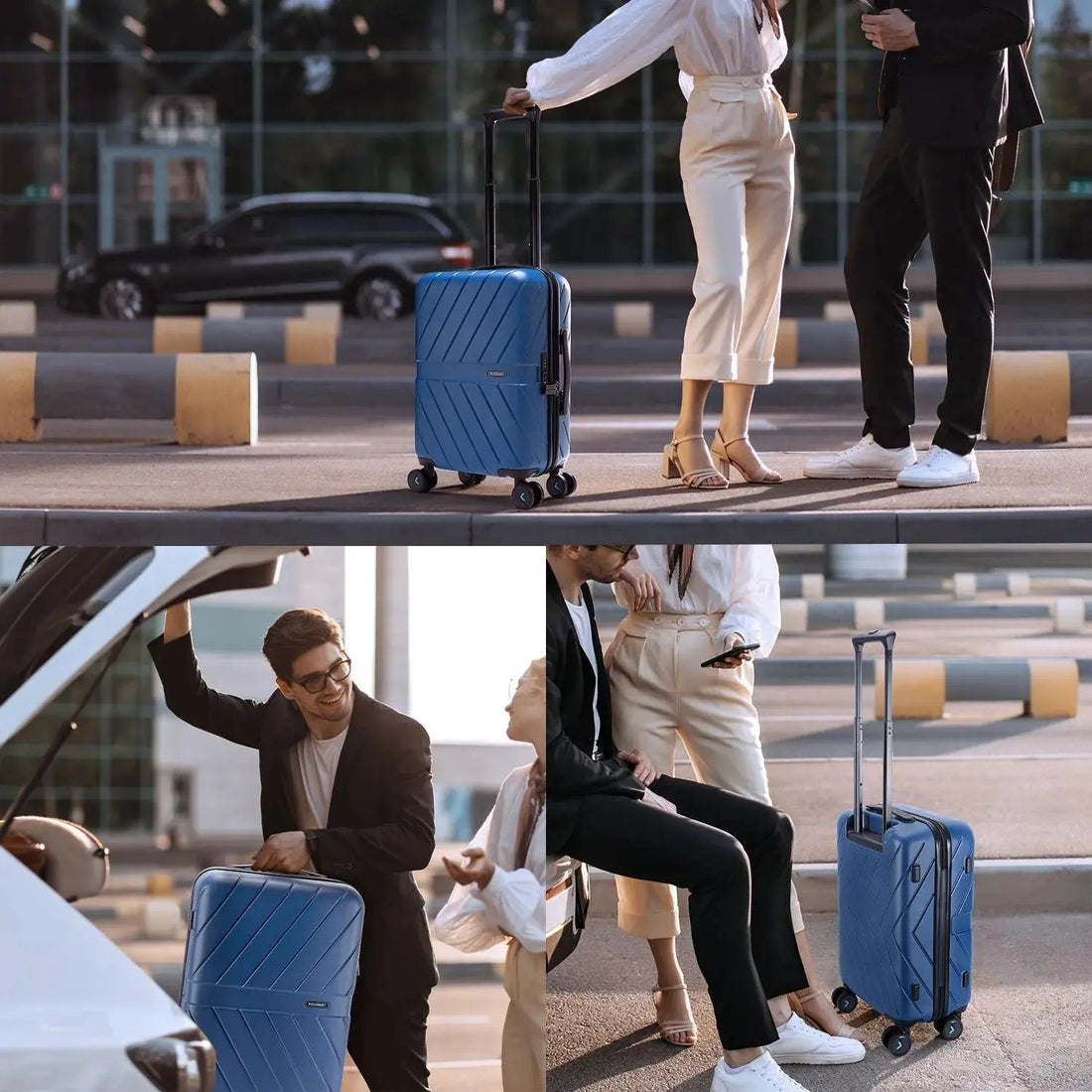 Daren 20 Inch Carry-On Suitcase - Convenient & Durable Luggage– BAGSMART