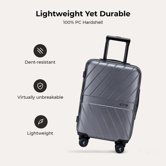 Daren 20 Inch Carry-On Suitcase - Convenient & Durable Luggage– BAGSMART