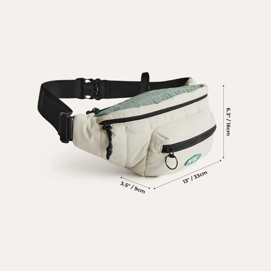 Walker 2.5L Quilted Fanny Pack | BAGSMART