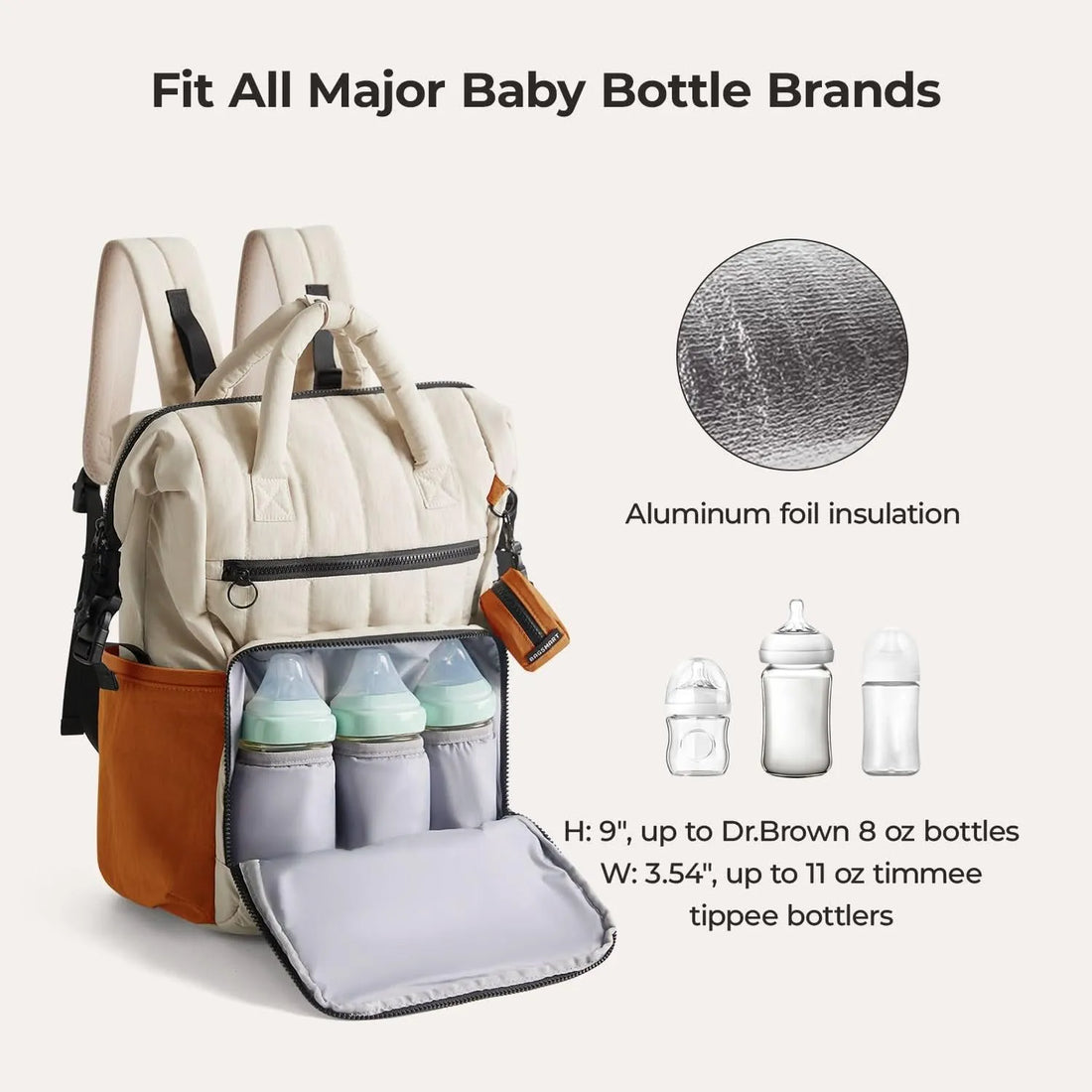 Walker 25L Featherlight Travel Diaper Backpack | BAGSMART