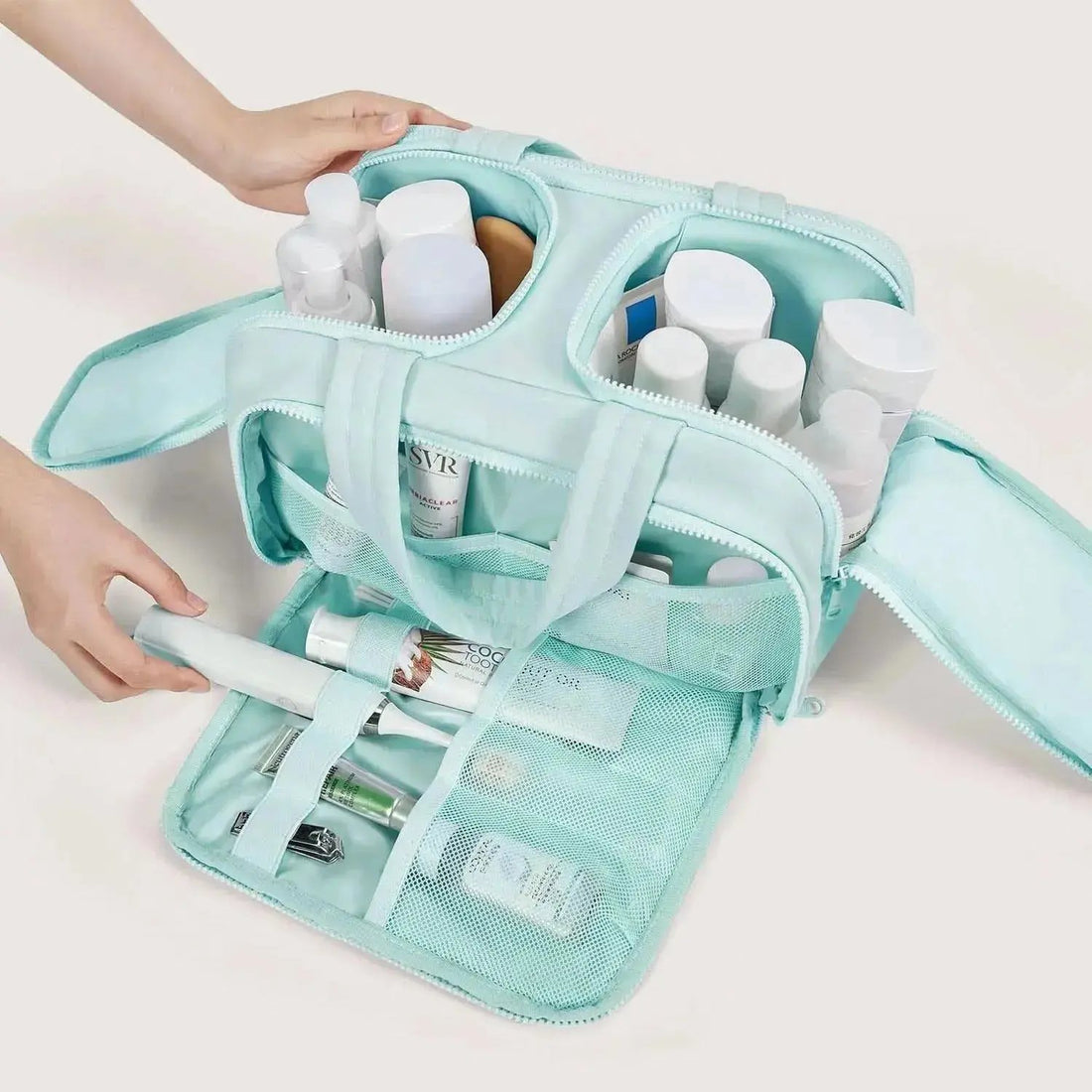 Travel Toiletry Organizer & Best Puffy Toiletry Bag for Women– BAGSMART
