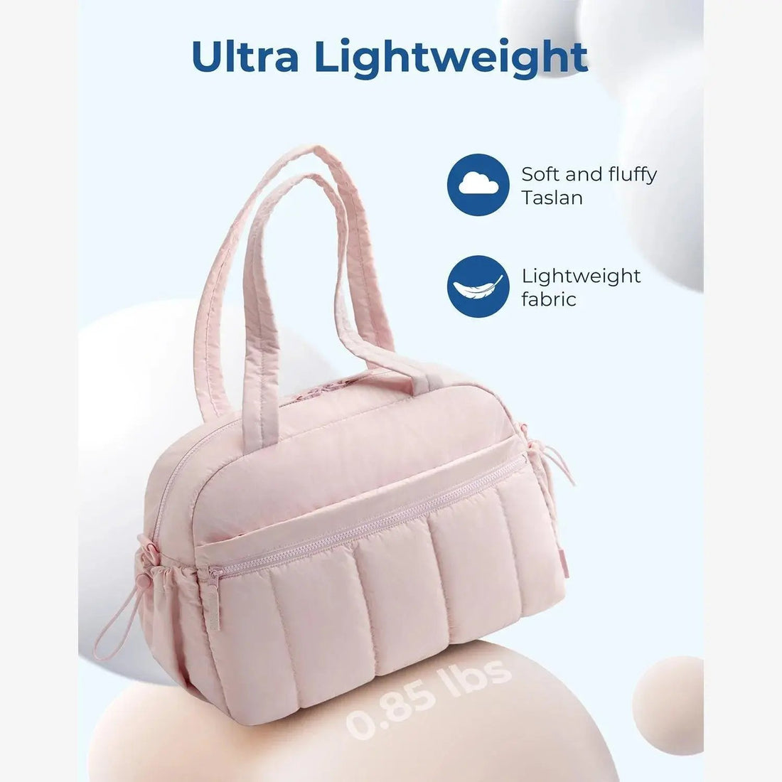 Puffy Water-Resistant Gym & Travel Duffle Bag– BAGSMART