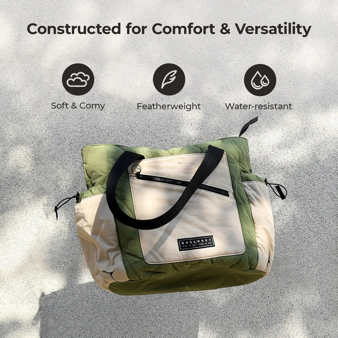 Vega 23L Quilted Work Tote | BAGSMART