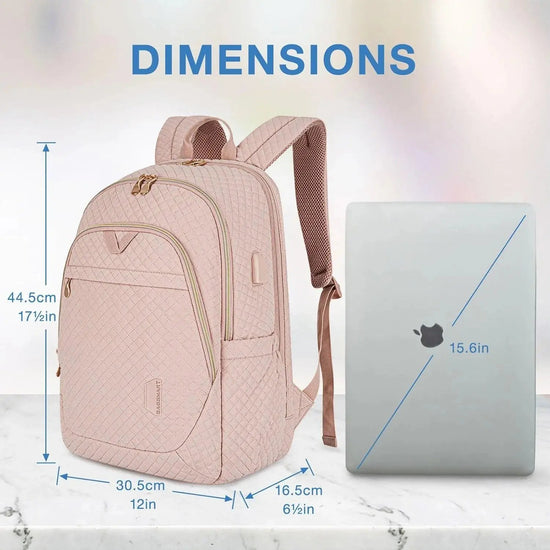 15.6-Inch Travel Laptop Backpack: Roomy & Convenient School Backpacks ...