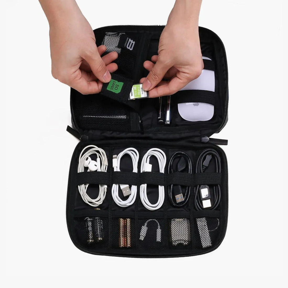 Pomona Electronic Organizer Small Travel Cable Organizer– BAGSMART